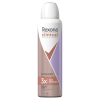 Rexona Clinical Extra Dry desodorante antitranspirante spray 150 ml.